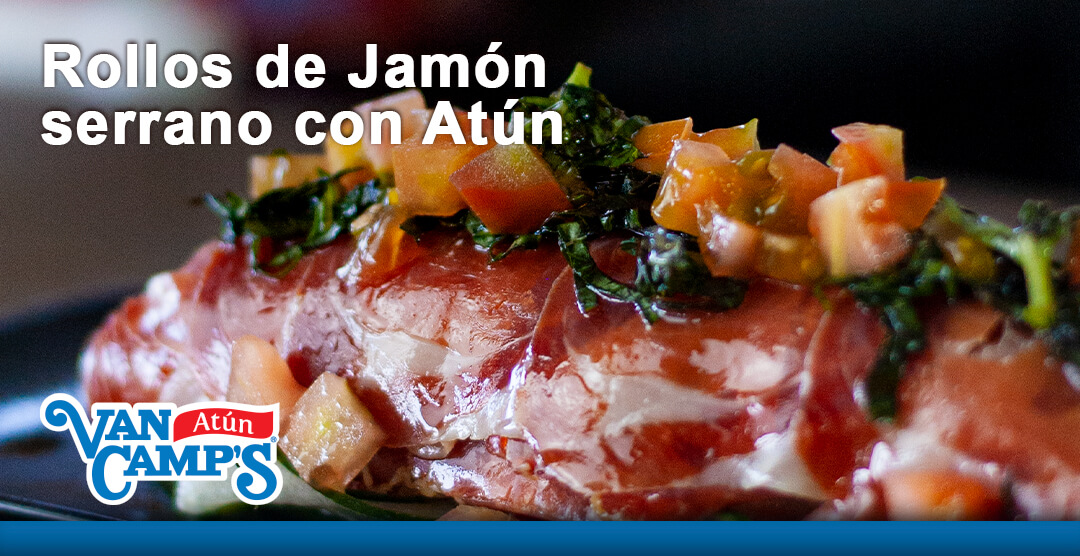 Rollo de jamón serrano con atún, descubre como prepararlo